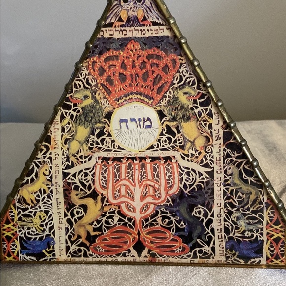 Leona Fein | Art | Rare Leona Fein Judica Pyramid Signed Glass Art ...